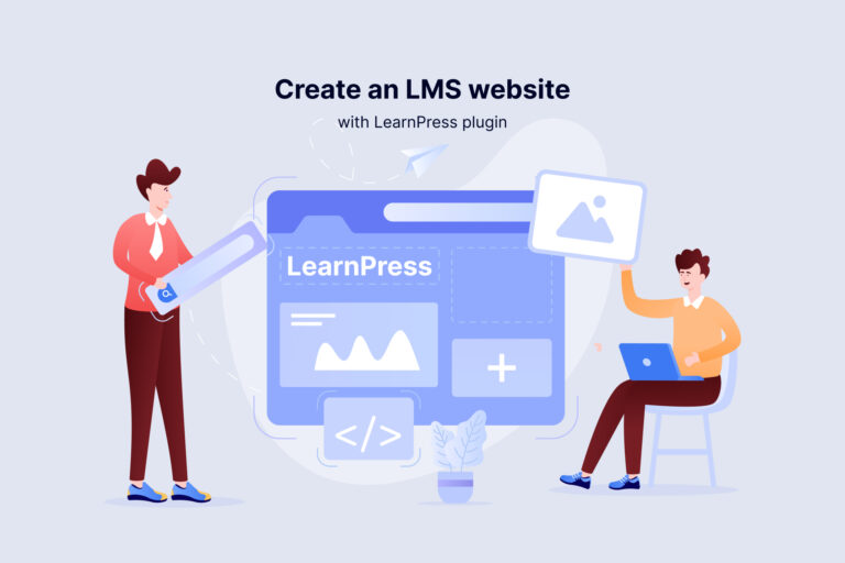 Create an LMS Website with LearnPress - Demo Main