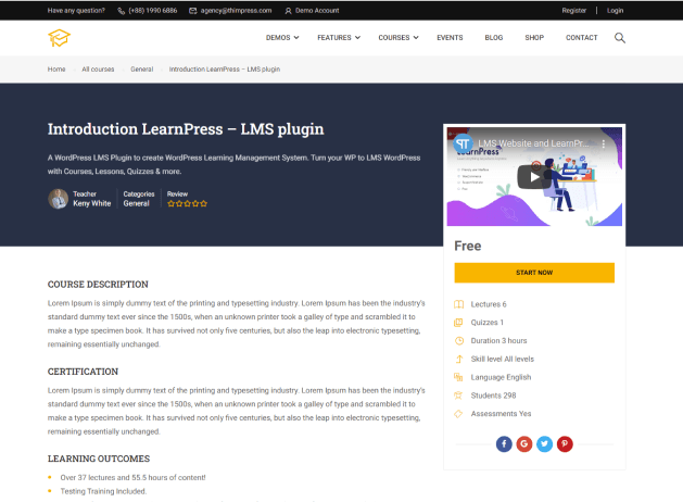 Eduma - Education WordPress Theme
